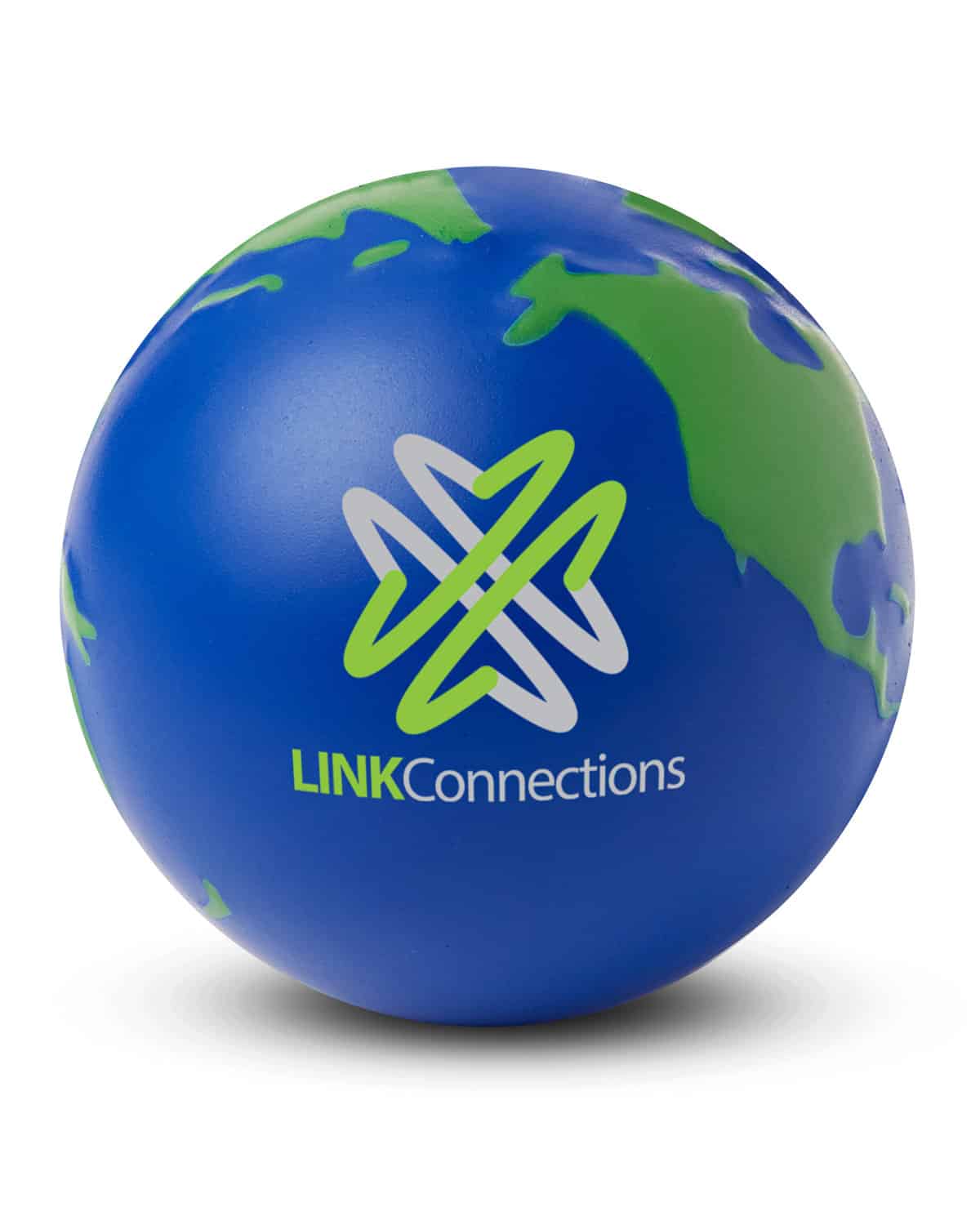 Globe Earth Shape Stress Ball – Prime Line Promos